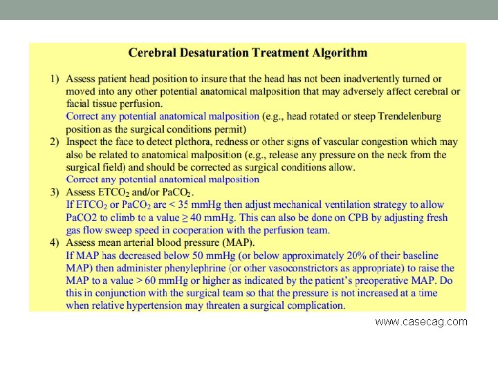 REGIONAL CEREBRAL OXYGEN SATURATION MONITORING IN CARDIAC SURGERY