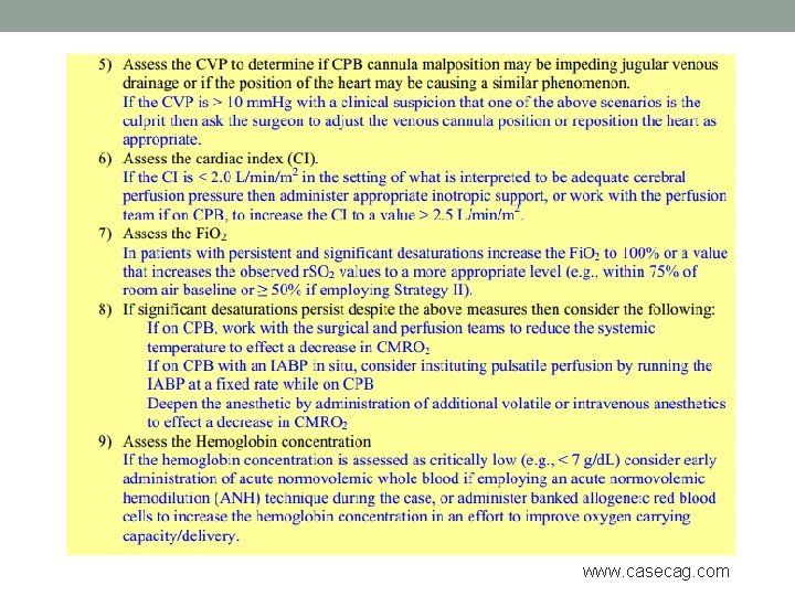 REGIONAL CEREBRAL OXYGEN SATURATION MONITORING IN CARDIAC SURGERY