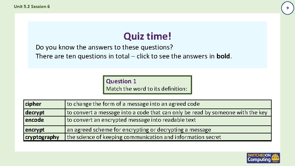 Unit 5 2 Session 6 1 Session 6