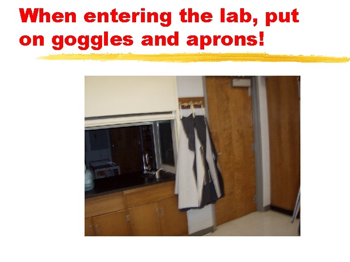 Lab Safety General Safety Rules 1 Listen to