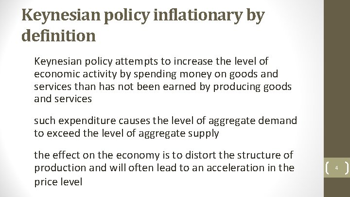 Economic Analysis for Business Chapter 17 Controlling Inflation