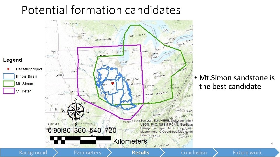 Potential for Geological Carbon Sequestration using deep saline