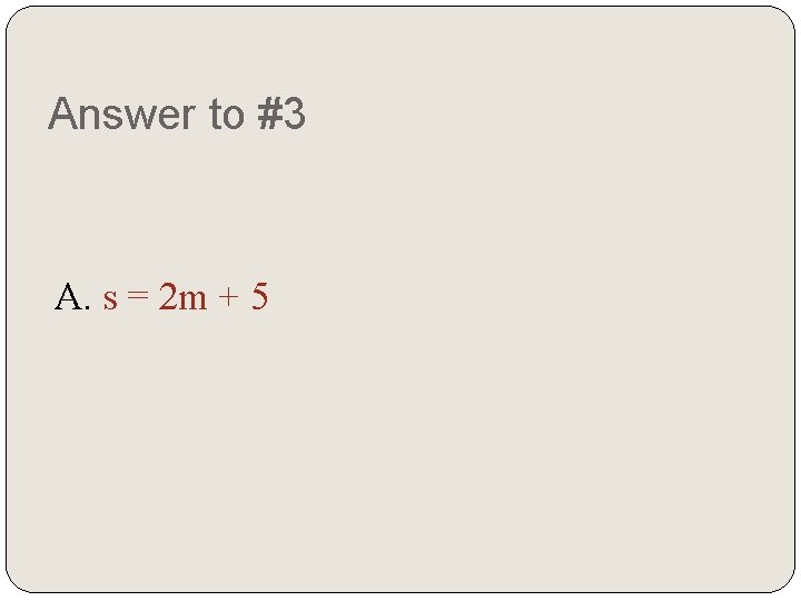 Math 7 Unit 2 Post Test Paul started