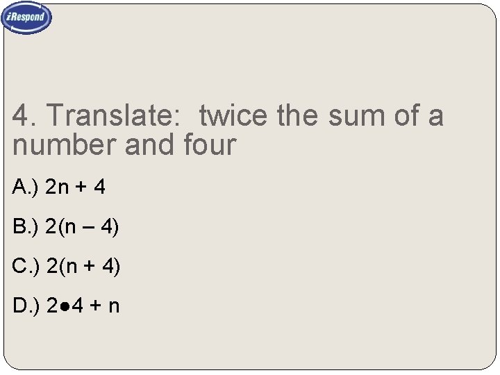 Math 7 Unit 2 Post Test Paul started