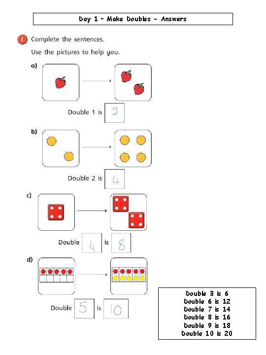 Year 1 Learning Pack SILVER Week beginning 08