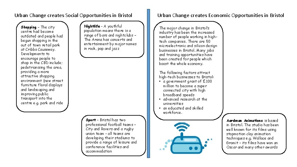 Section A Urban Issues and Challenges Urbanisation What
