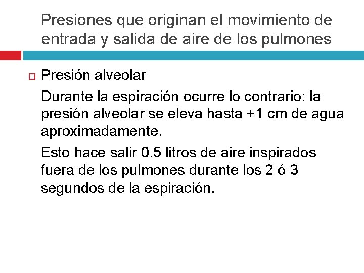 Respiracin Respiracin Los objetivos de la respiracin son