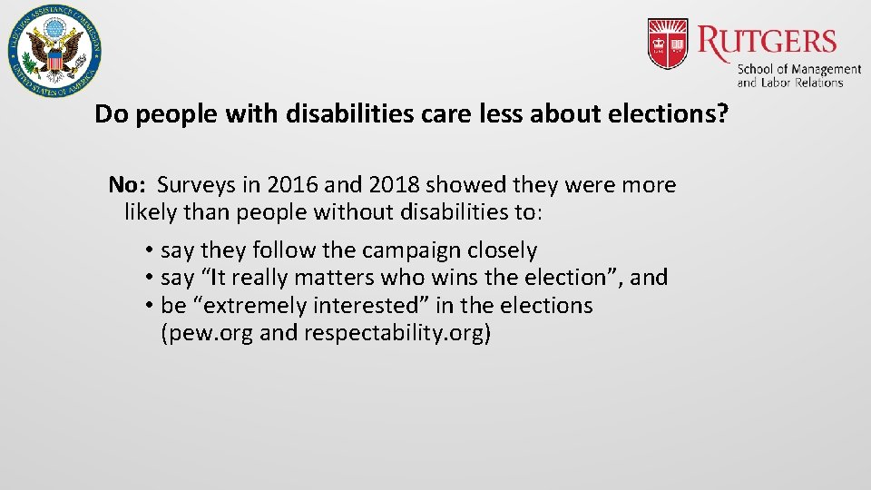 Disability and Voting Accessibility in the 2020 Elections