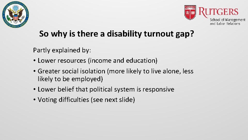 Disability and Voting Accessibility in the 2020 Elections