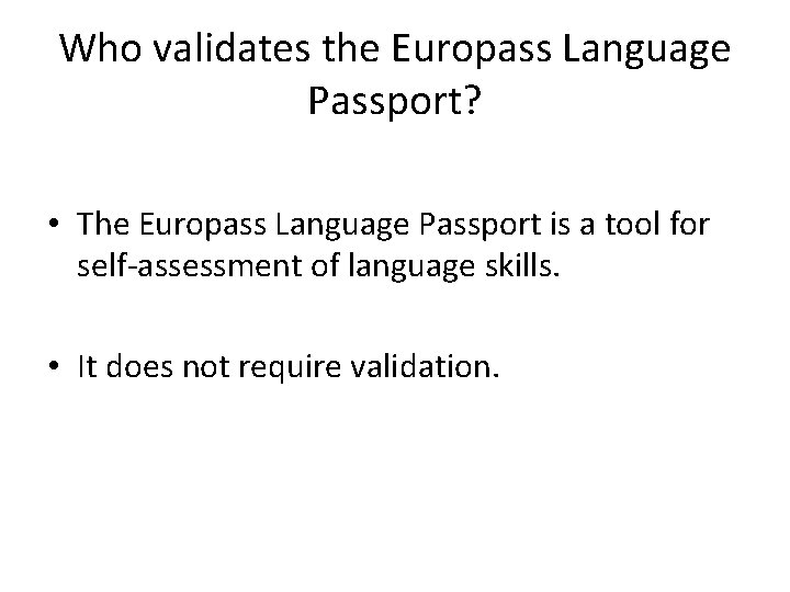 COOK SERVE AND SPEAK ENGLISH CONTENT Europass documents