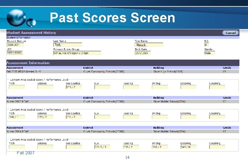 Assessment Coordinator 101 Assessment and Accountability Conference 2007