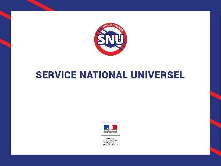 Vido de prsentation du SNU Les objectifs du