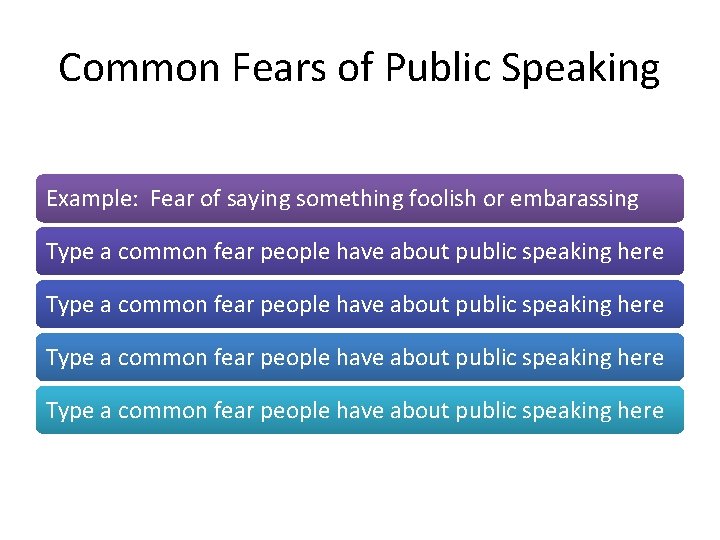 Public Speaking Tips for presenting Your Task Complete