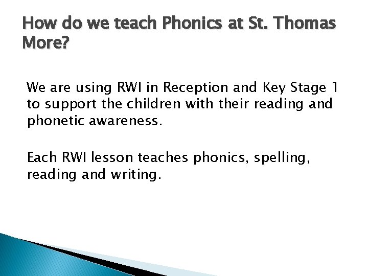 Phonics Screening Check 202021 A guide for parents