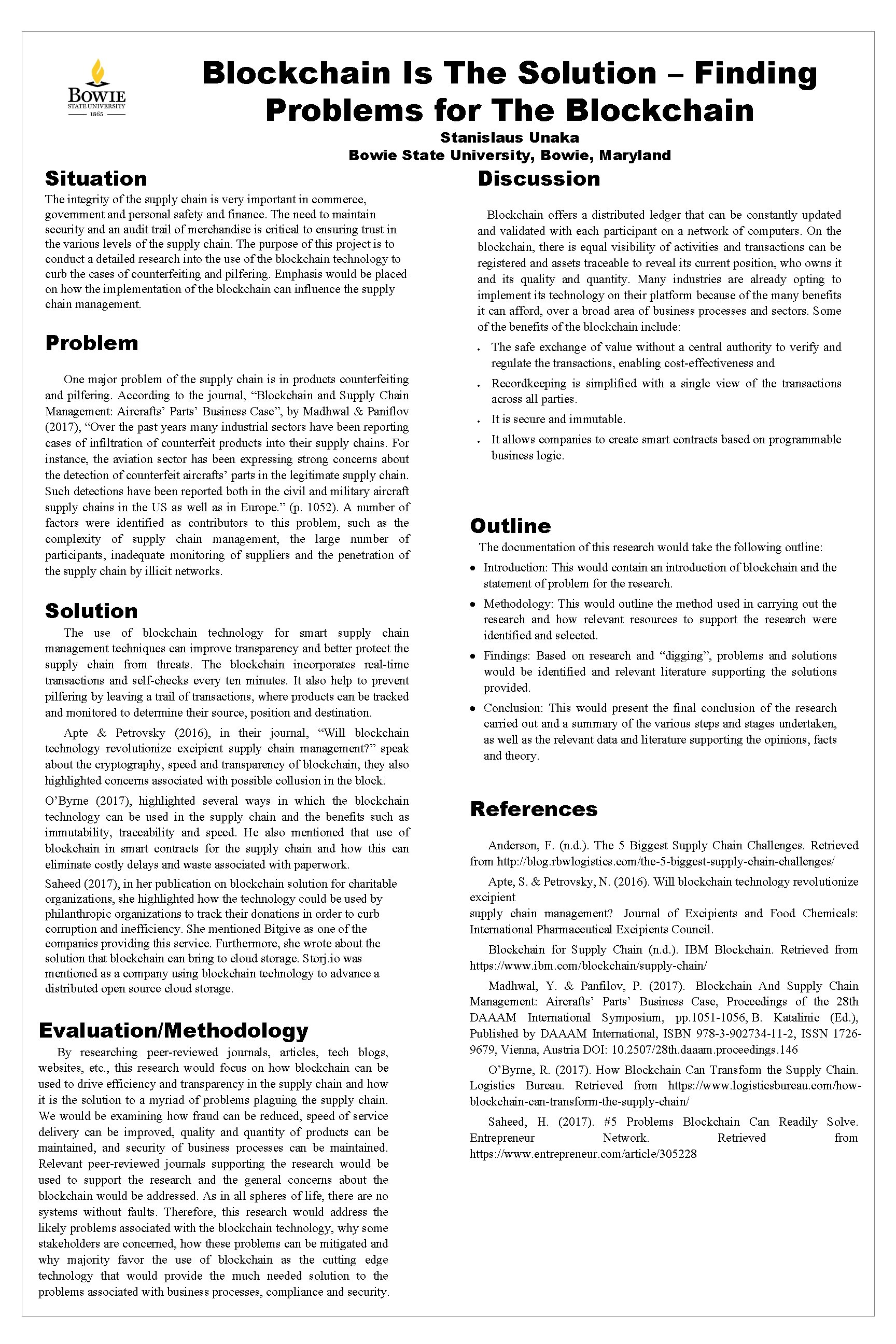 Blockchain Is The Solution Finding Problems for The