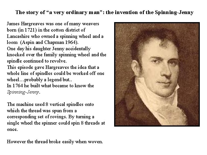 Economic growth in History TUTORIAL ON THE INDUSTRIAL