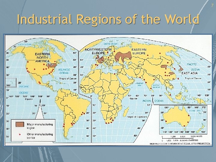 Industry The Industrial Revolution l Distribution of Modern