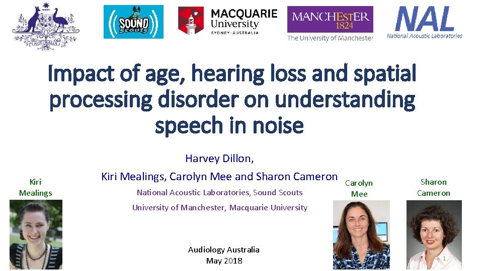 Impact of age hearing loss and spatial processing