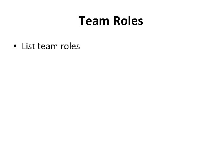 Expectations of Team Test Report Add a background