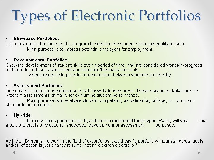 Electronic Portfolios Assessment Beats Lincoln Land Community College