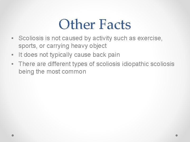 Scoliosis Evan Downing What is it Its a