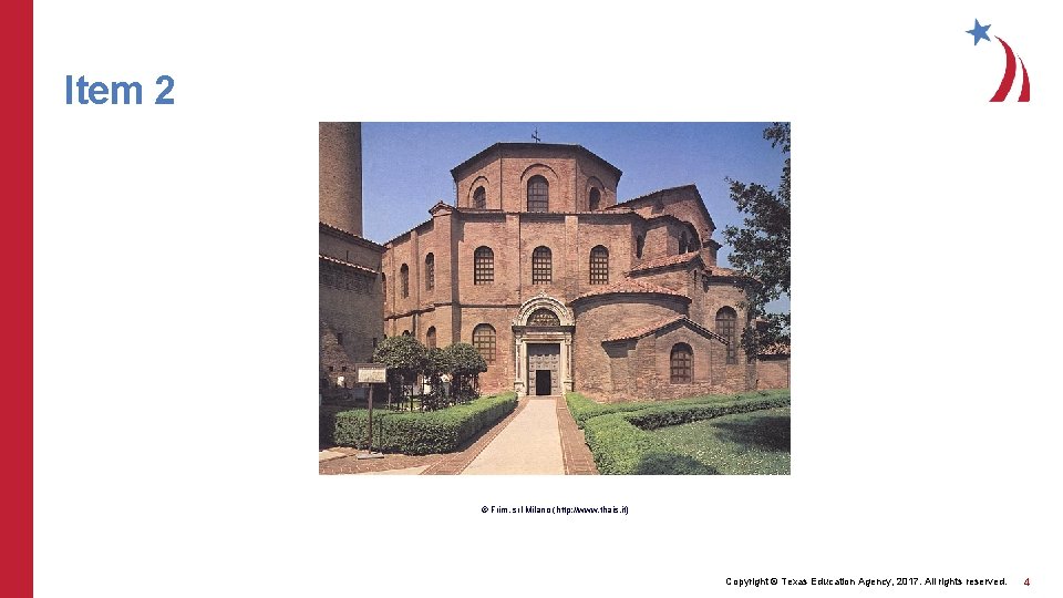 Byzantine Architecture Building Recognition Exam Copyright Texas Education