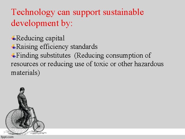 Nexus Between Technology Sustainable Development Science technology are