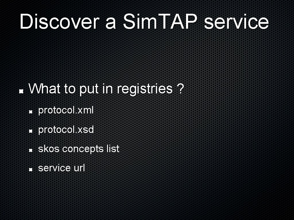 Sim TAP presentation Urbana May 21 st 2012