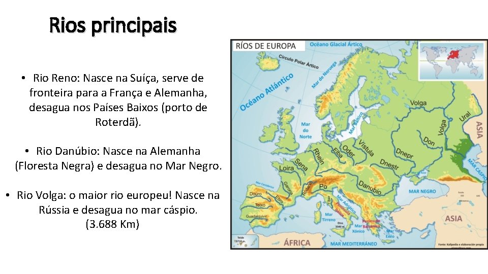 EUROPA Professor Leonardo Rodrigues Geografia 2020 A EUROPA