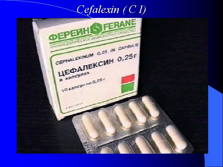 ANTIBIOTICS Principles of rational antibiotic therapy l l