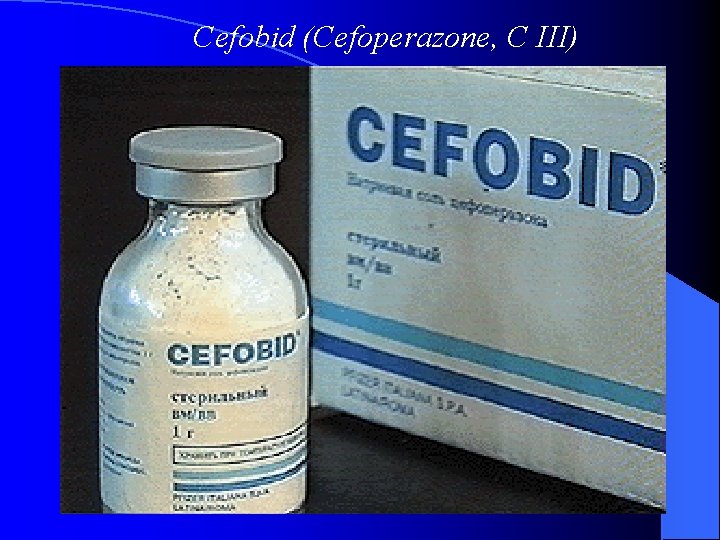 ANTIBIOTICS Principles of rational antibiotic therapy l l