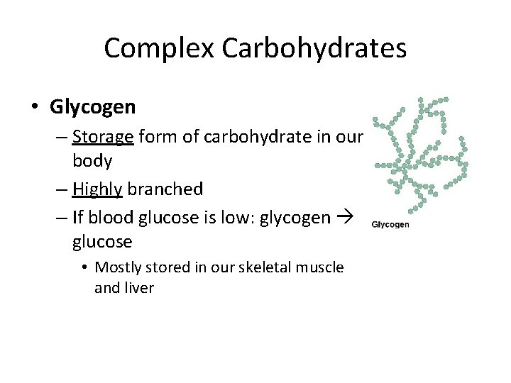 Carbohydrates Simple Sugars and Complex Chains BIOL 103