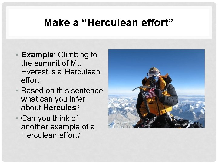 GREEK MYTHOLOGY IN MODERN LANGUAGE Many modern words