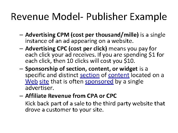 Business model An architecture for product service and