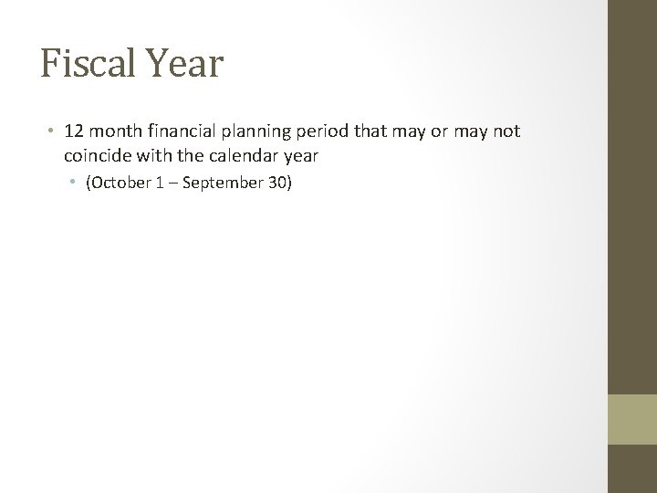 Federal Budget Federal Budget Annual plan outlining proposed