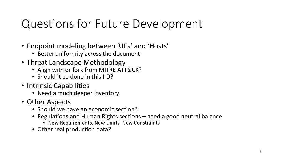 Capabilities and Limitations of Endpoint Security Solutions CLESS