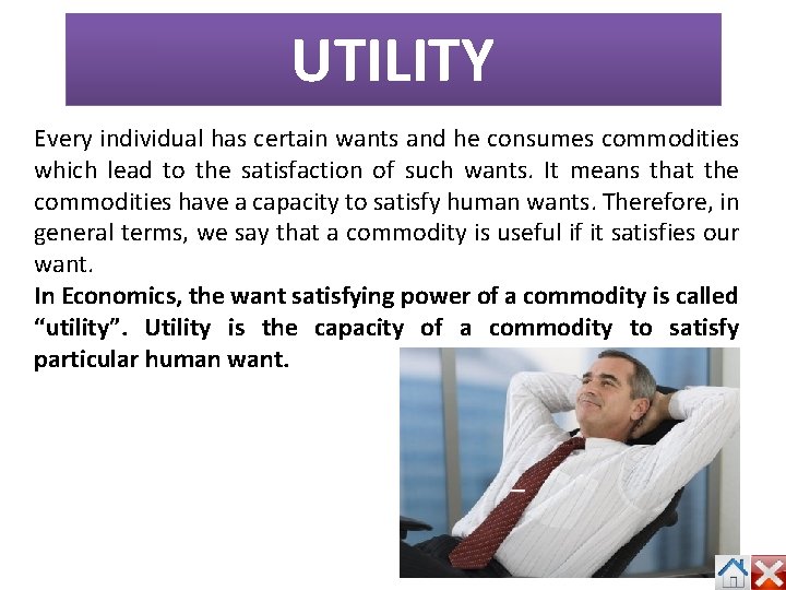 CHAPTER 2 CONSUMER BEHAVIOUR UTILITY ANALYSIS INDEX 1
