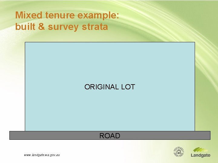 Strata Title Reforms Proposals for legislative change Presenters