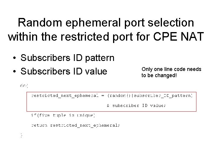 CGN NAT Bypass X Deng M Boucadair France