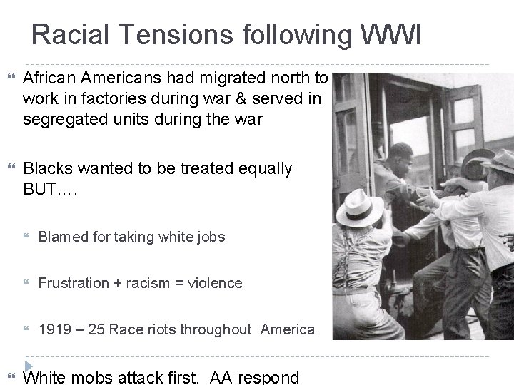 Impact of the War Chapter 7 Lesson 4