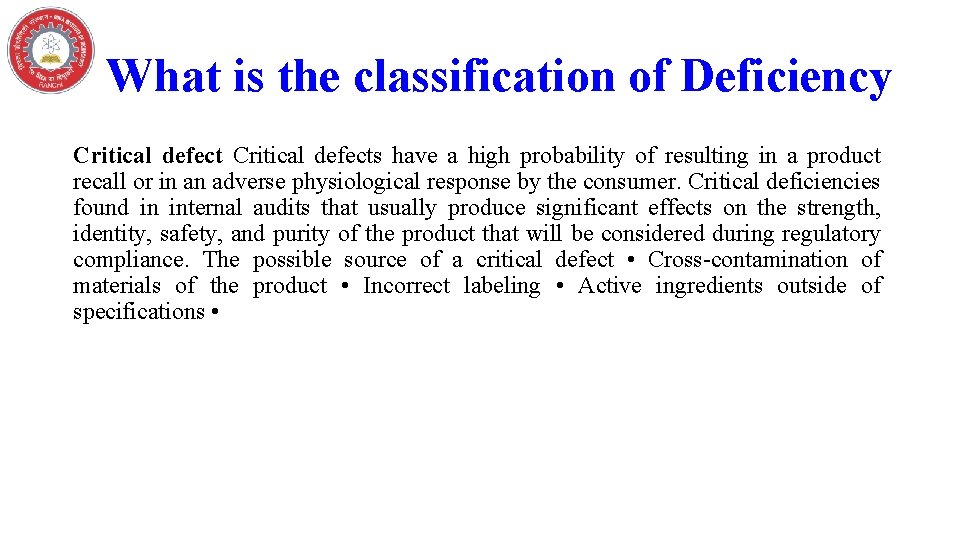 An overview on Auditing Part 2 Department of