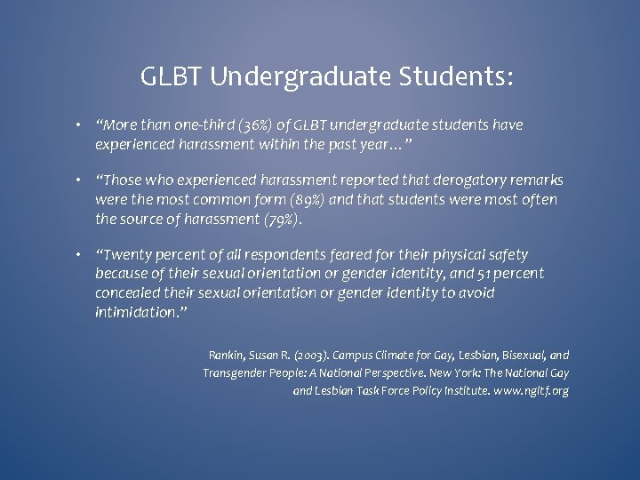 LGBTQIA TASK FORCE Matthew Tombaugh Chair ngel Romn