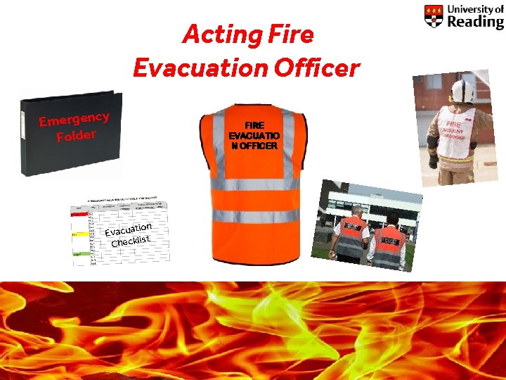 Acting Fire Evacuation Officer Emergency Folder tion Evacua
