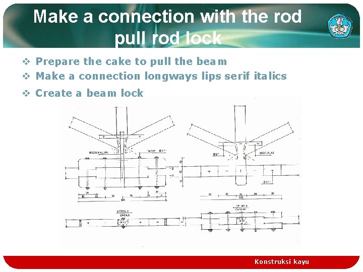 Making a wooden trestle Create the component parts