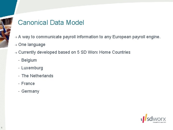 Multi Country Integration Platform CDM Master Data Project