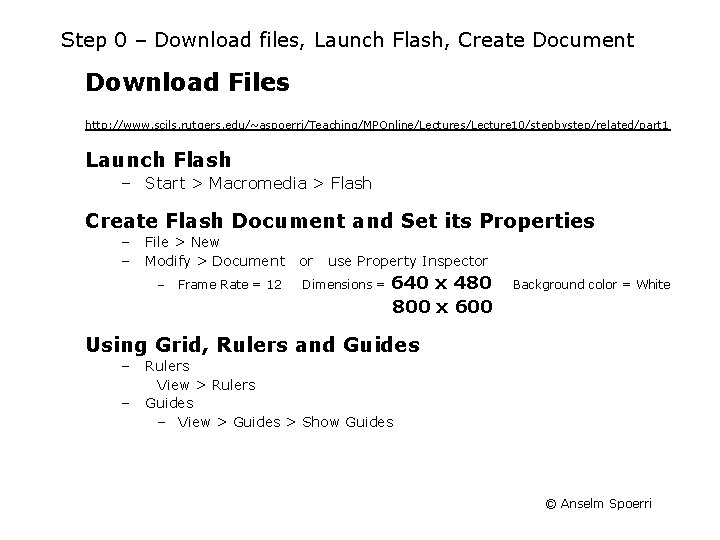 Lecture 10 Related Part 1 Flash Build Flash