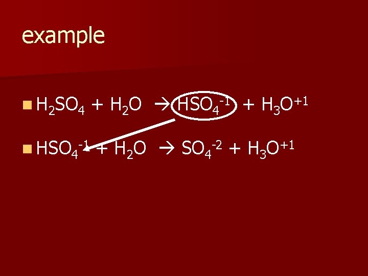 Acids and Bases Review on Naming Acids n