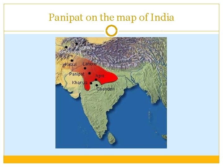 THE MUGHALS Babur GRADE 7 Background The Delhi