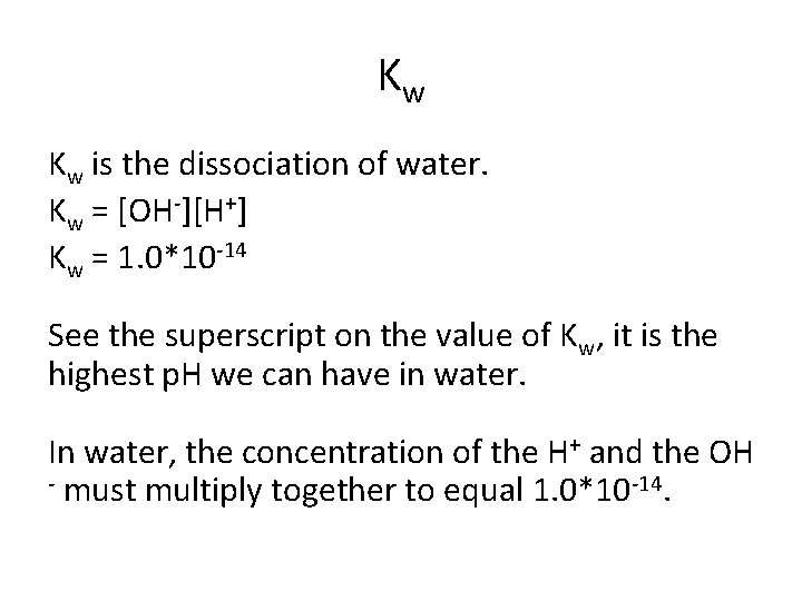 Acid Base Equilibrium Review What are strong acids