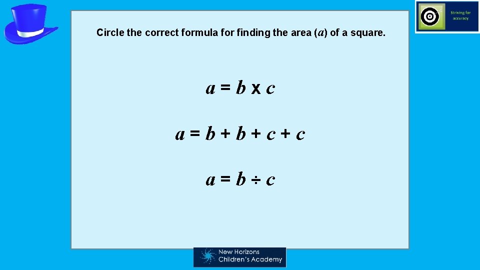 Day 5 Algebra Formulae Success Criteria I can